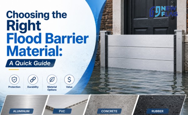 Choosing the Right Flood Barrier Material: A Quick Guide
